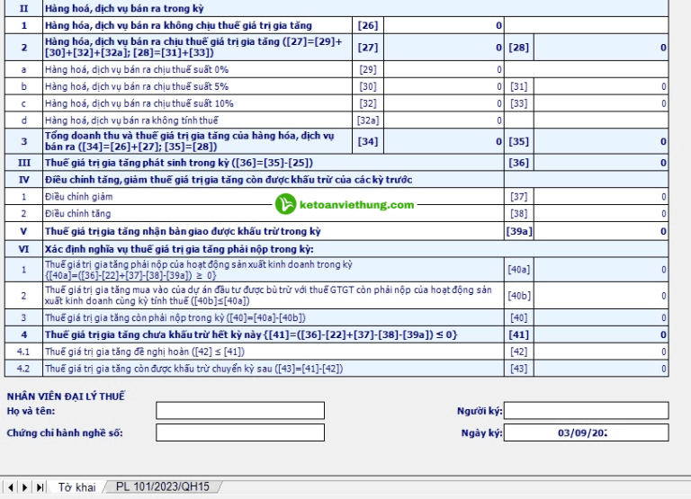 Cách Lập Tờ Khai Thuế GTGT Mẫu 01/GTGT Theo Thông Tư 80